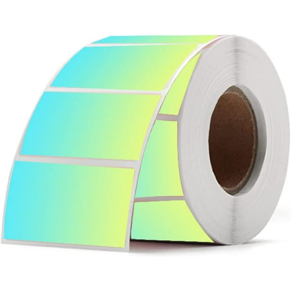 Bybiment 2."x1." Thermal Labels, Shipping Thermal Stickers, Multi ...