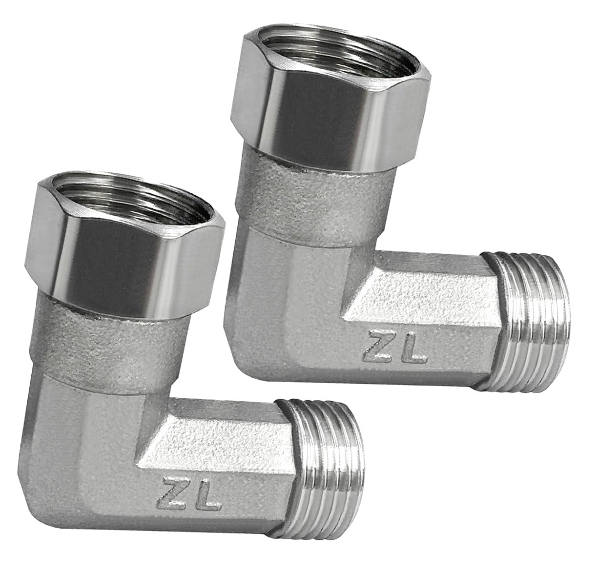 Bybiment 2PCS Steel 90 Degree Elbow Flexible Movable Connector 1/2 ...