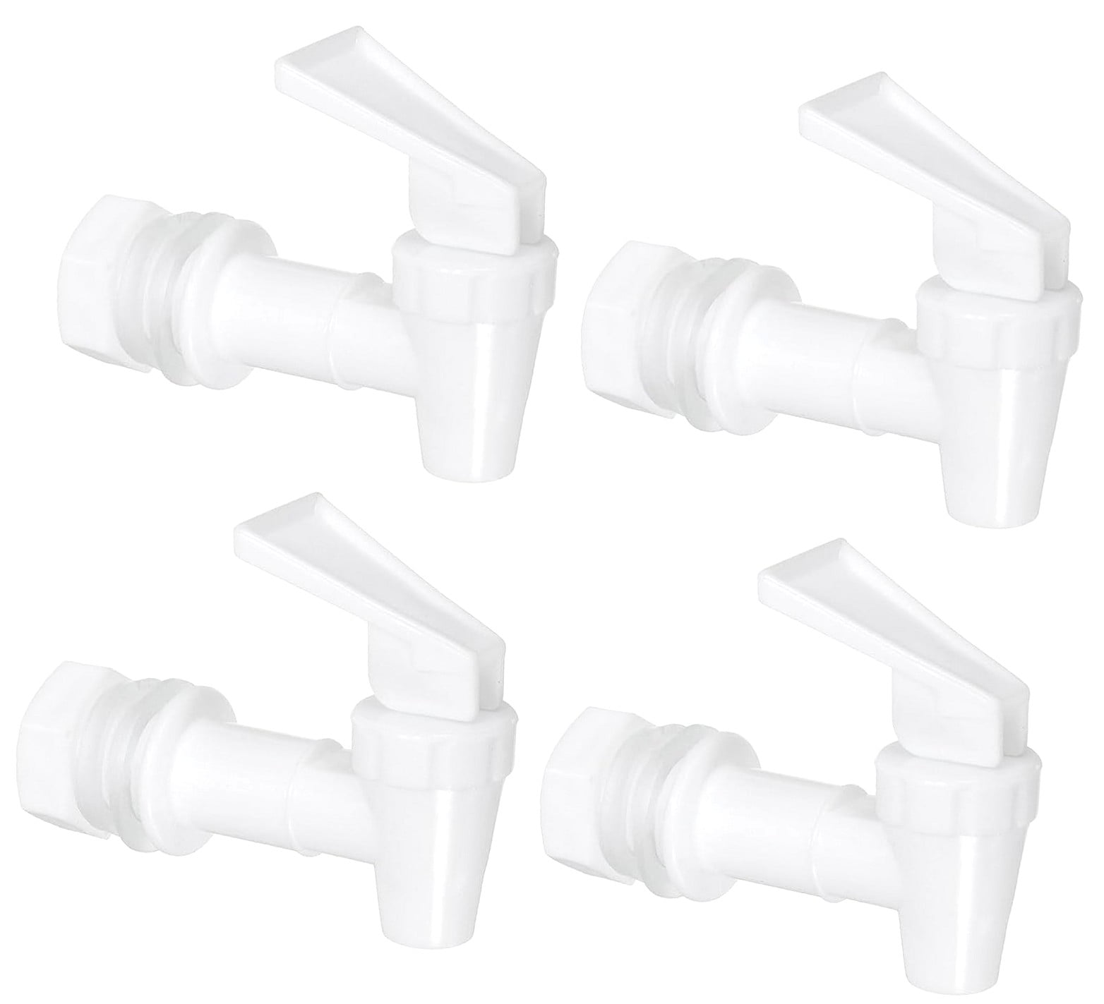 Bybiment 3/4" NPT Plastic Spigot, 4 Pack Barrel Polyethylene Material ...