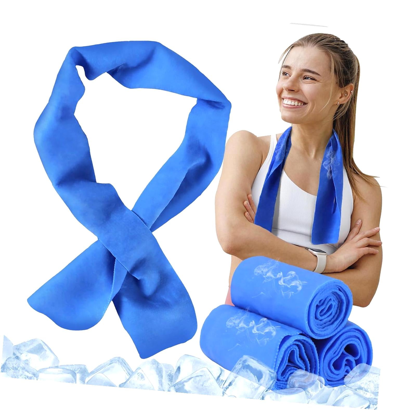 Bybiment 3 Pack PVA Cooling Towels for Neck and Face, Ice Neck Wraps with UPF 50+, Long-Lasting ...