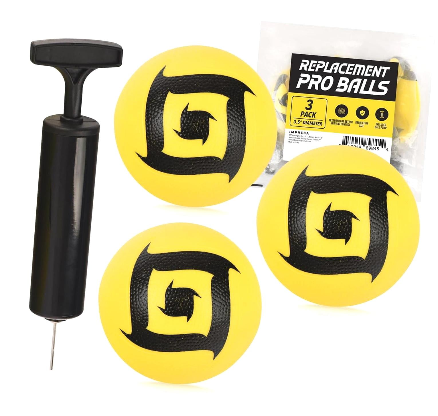 Bybiment [3 Pack] Regulation Balls Set, Including Balls and Pump ...