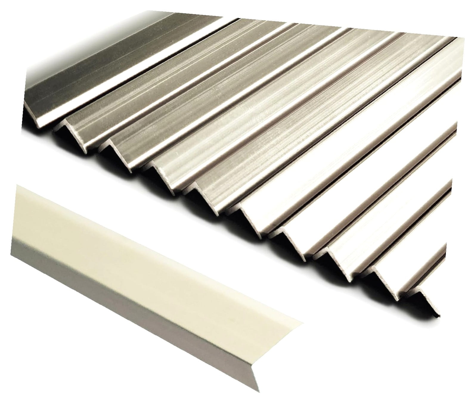 Bybiment 36 Inch and Stick Aluminum Tile , Kitchen Edge, Tile Liner ...