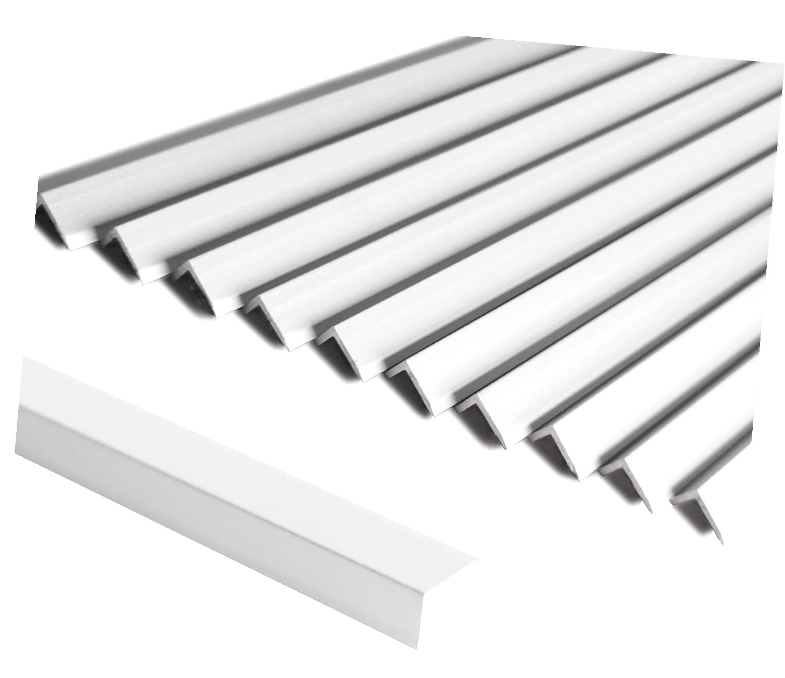 Bybiment 36 Inch and Stick Aluminum Tile , Kitchen Edge, Tile Liner ...