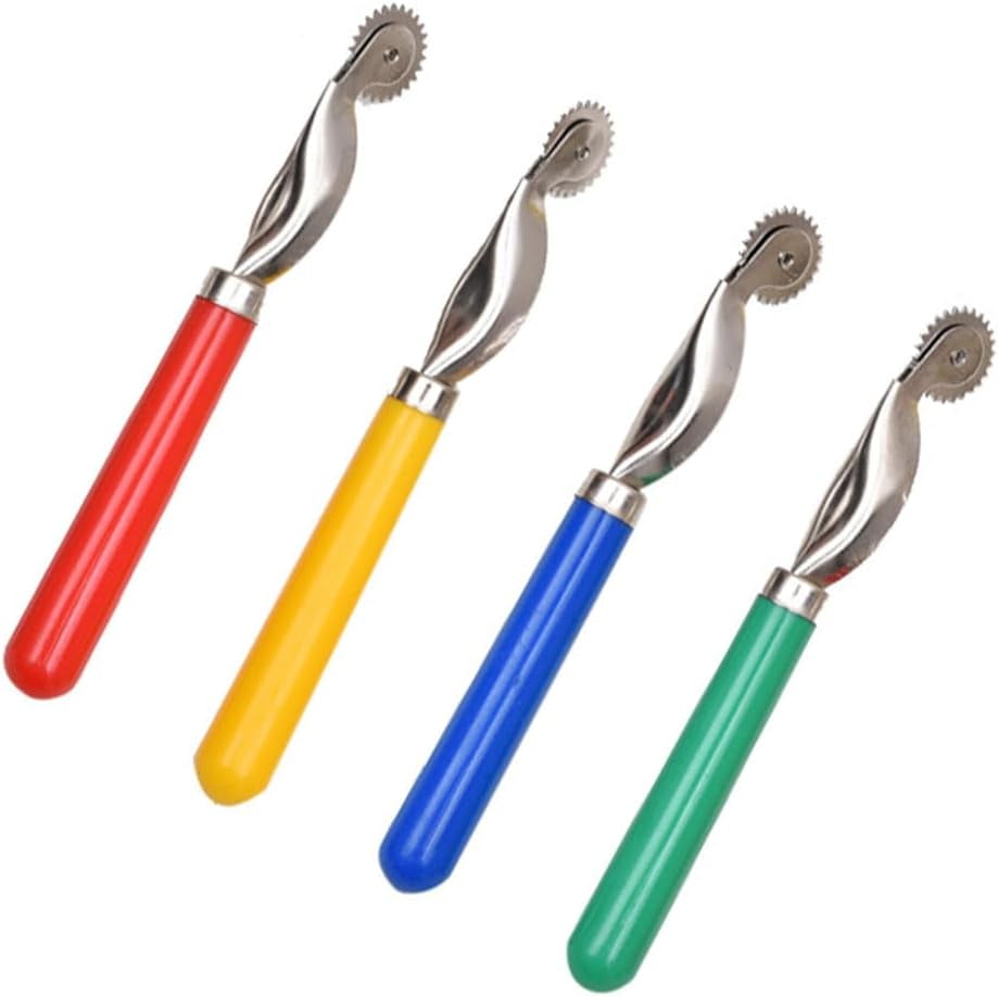 Bybiment 4 Pieces Tracing Wheel Metal Tracing Wheel Sewing Tracing ...