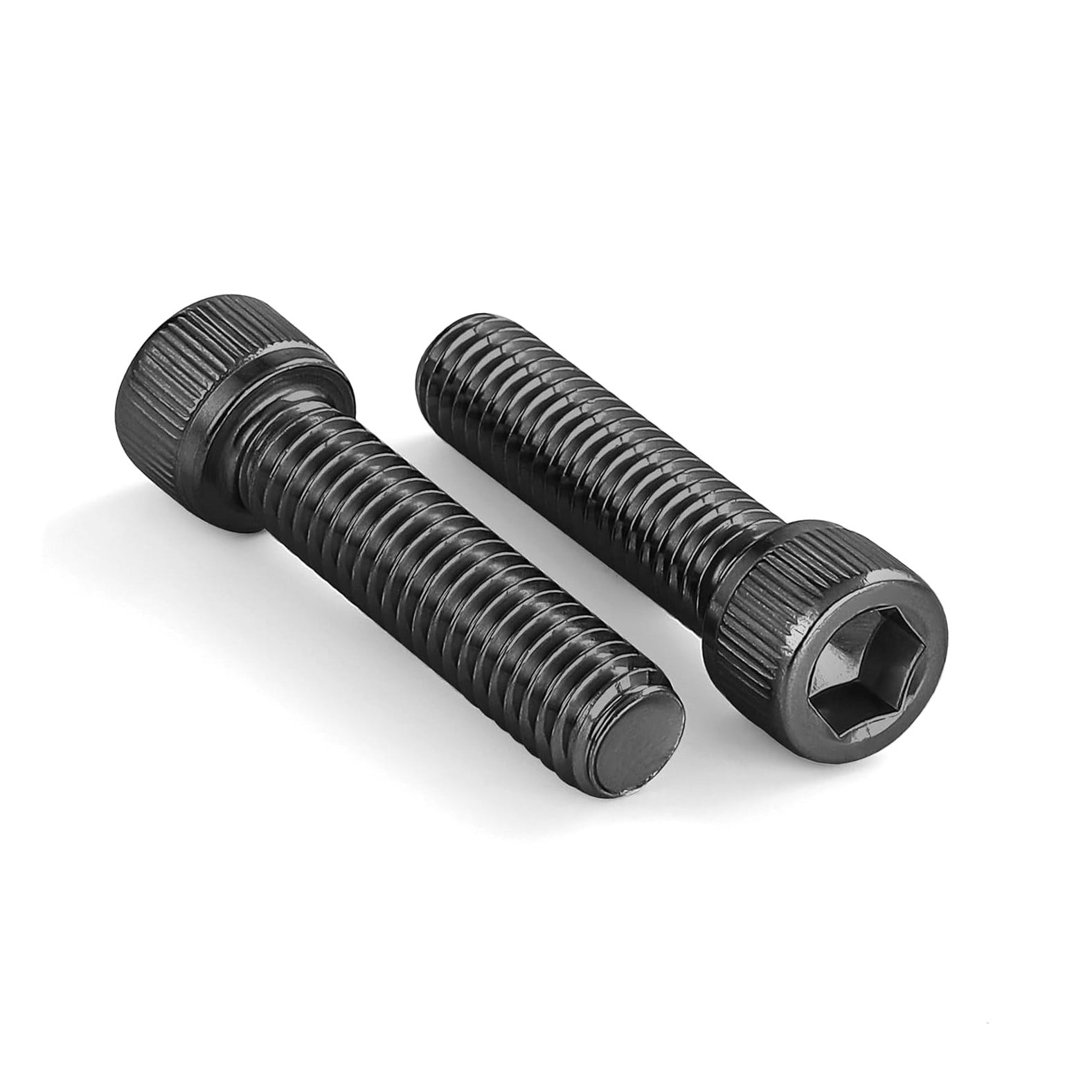 Bybiment 5/16-18 3/4 inch Cap Screws, Steel 18-8 Oxide, Hex Drive ...