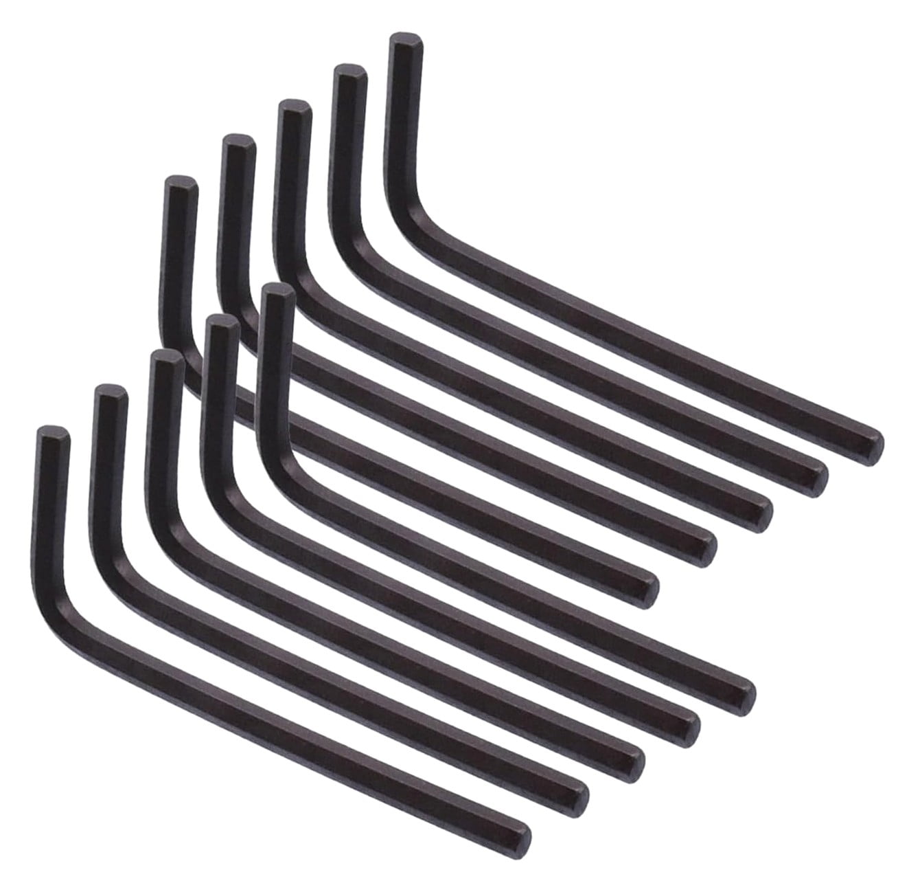 Bybiment 5/32" Hex Key Wrench 3-inch Length -shaped Wrench -10 pieces ...