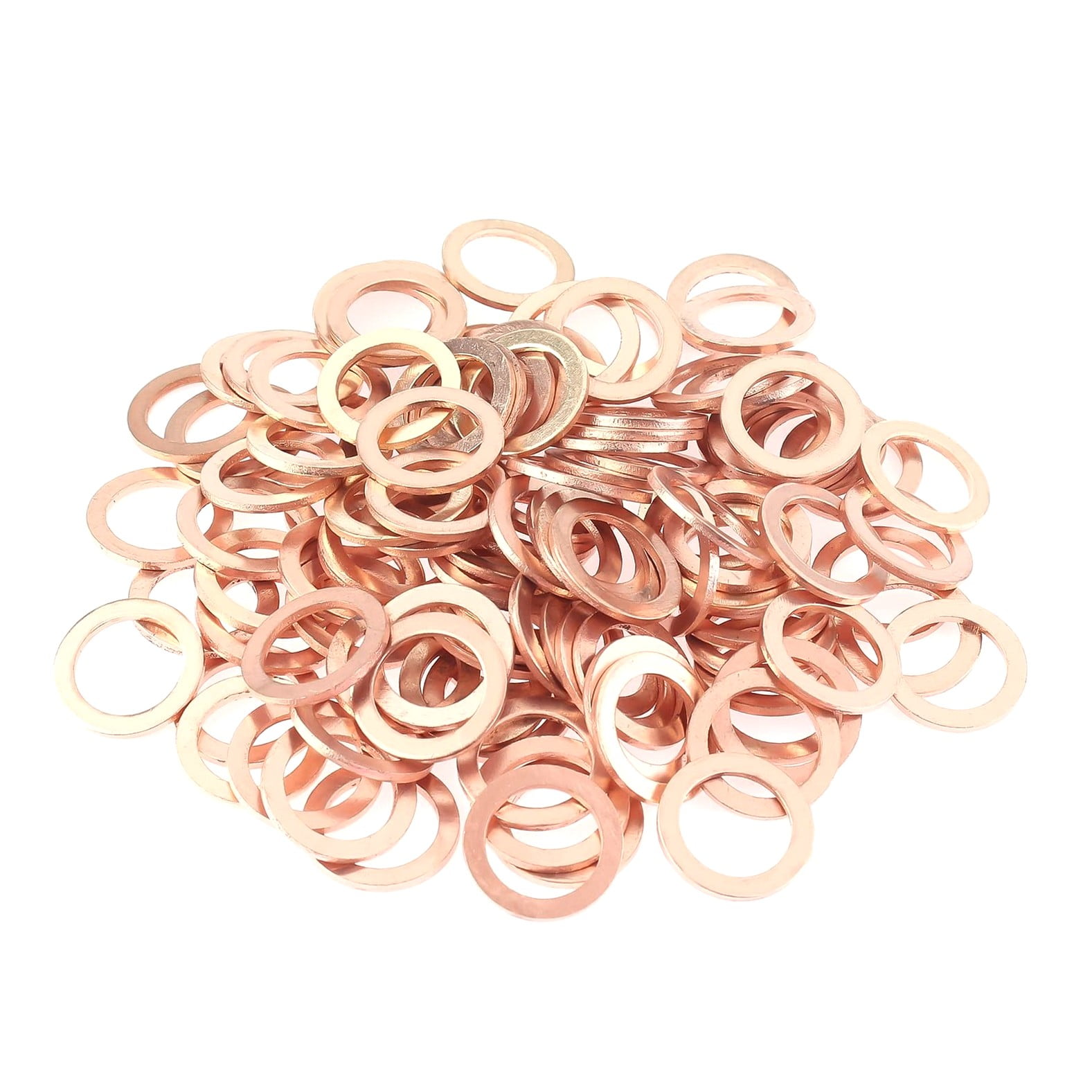Bybiment 50 Pieces M14x20x1.5mm Copper Washers, Copper Metric Washers ...