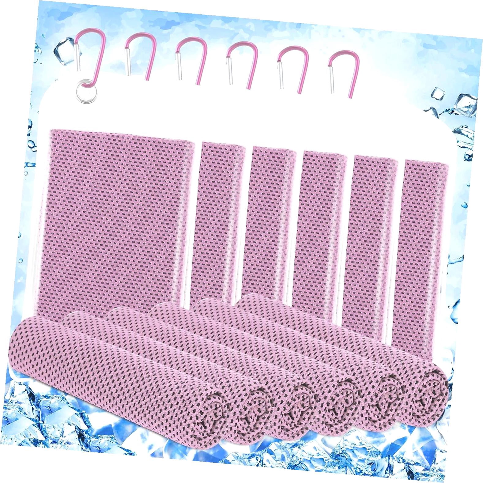 Bybiment 6 Pack Cooling Towels 40" x 12" Sport Towels, Cooling Rag for ...