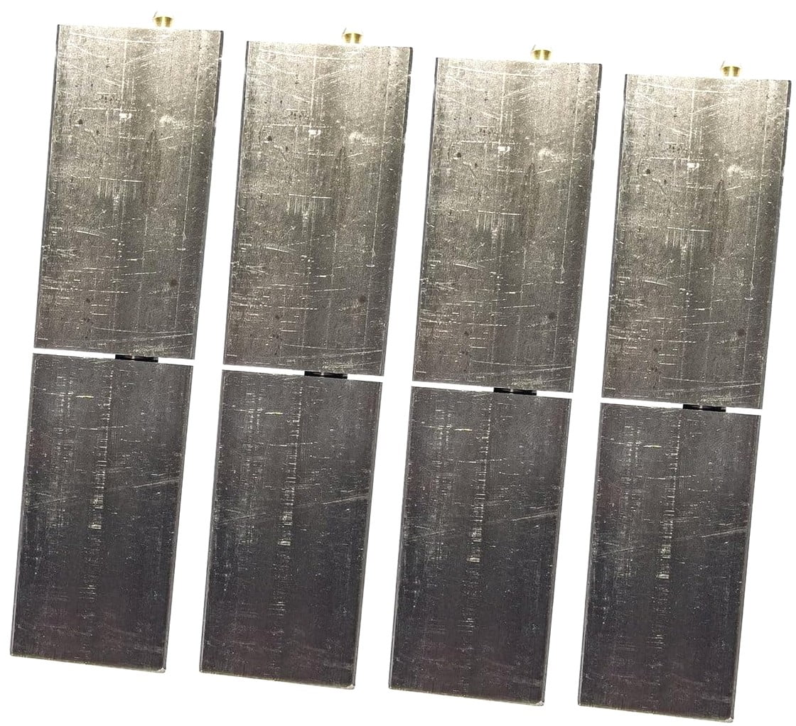 Bybiment 7" Inch Weldable Rectangle Hinges – Gate Hinges – Weld Hinges ...