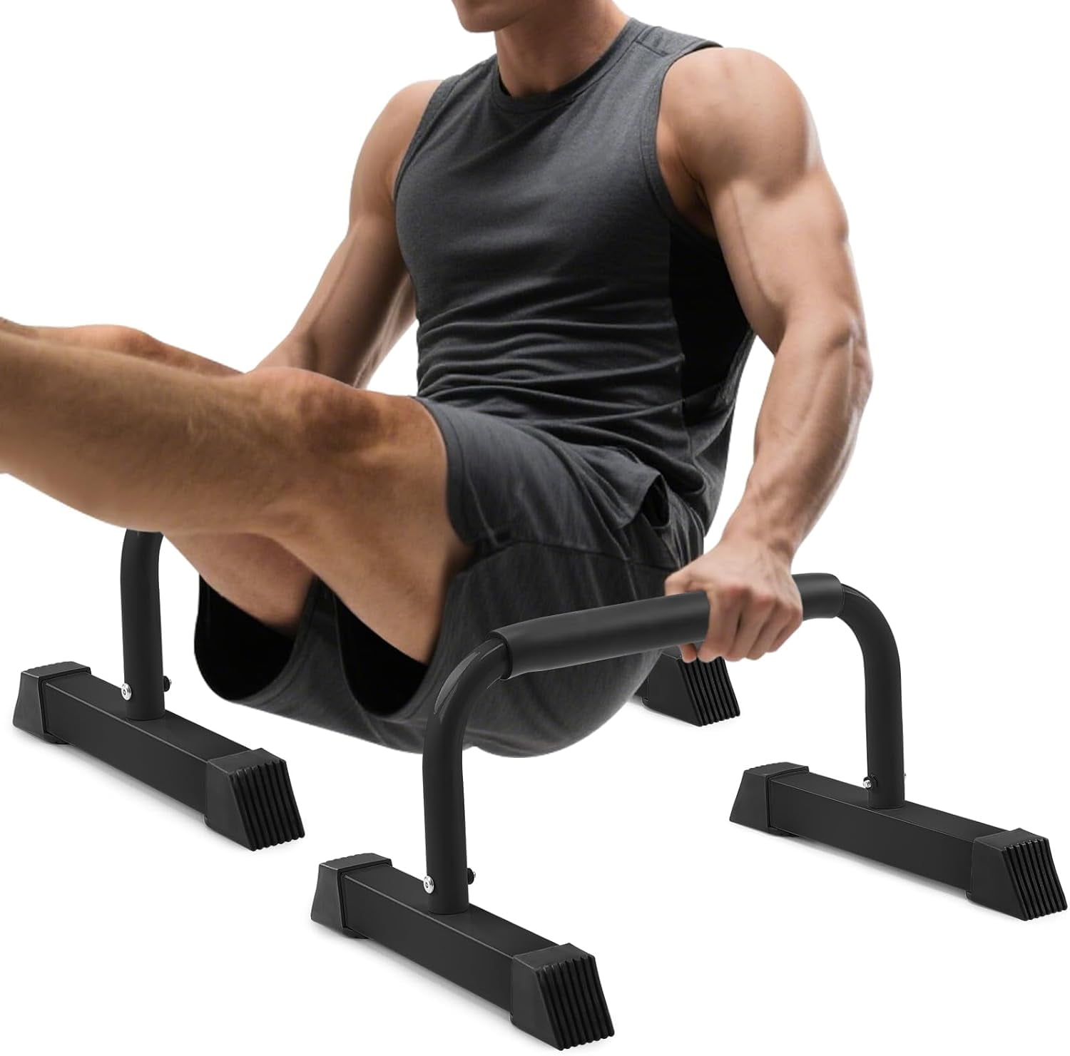 Bybiment, 700 LBS Dip with Handle for Gymnastics Calisthenics Apartment ...