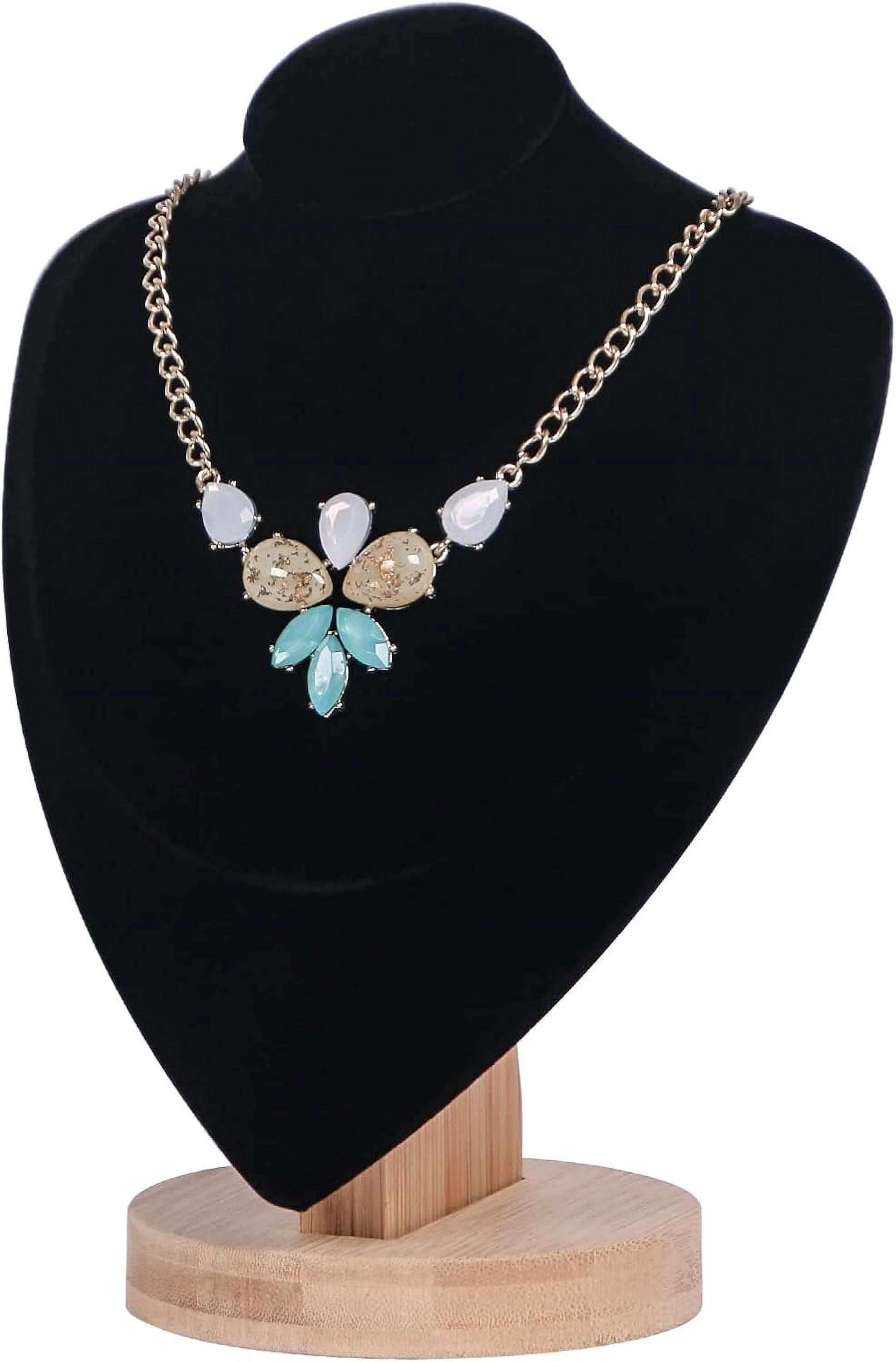 Bybiment 9" Necklace Holder Jewelry Bust Display Stand for Selling ...