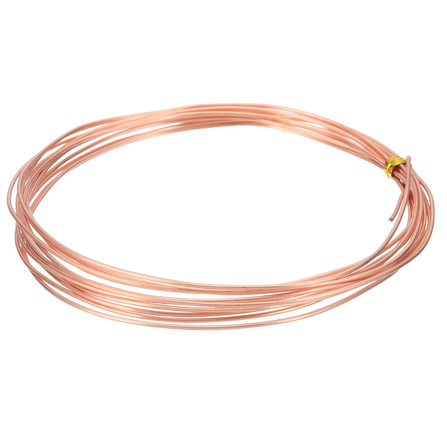Bybiment 99.9% Pure Copper Wire for Jewelry Making, 18 Gauge (1mm) Copper Craft Wire 9.8 Feet ...