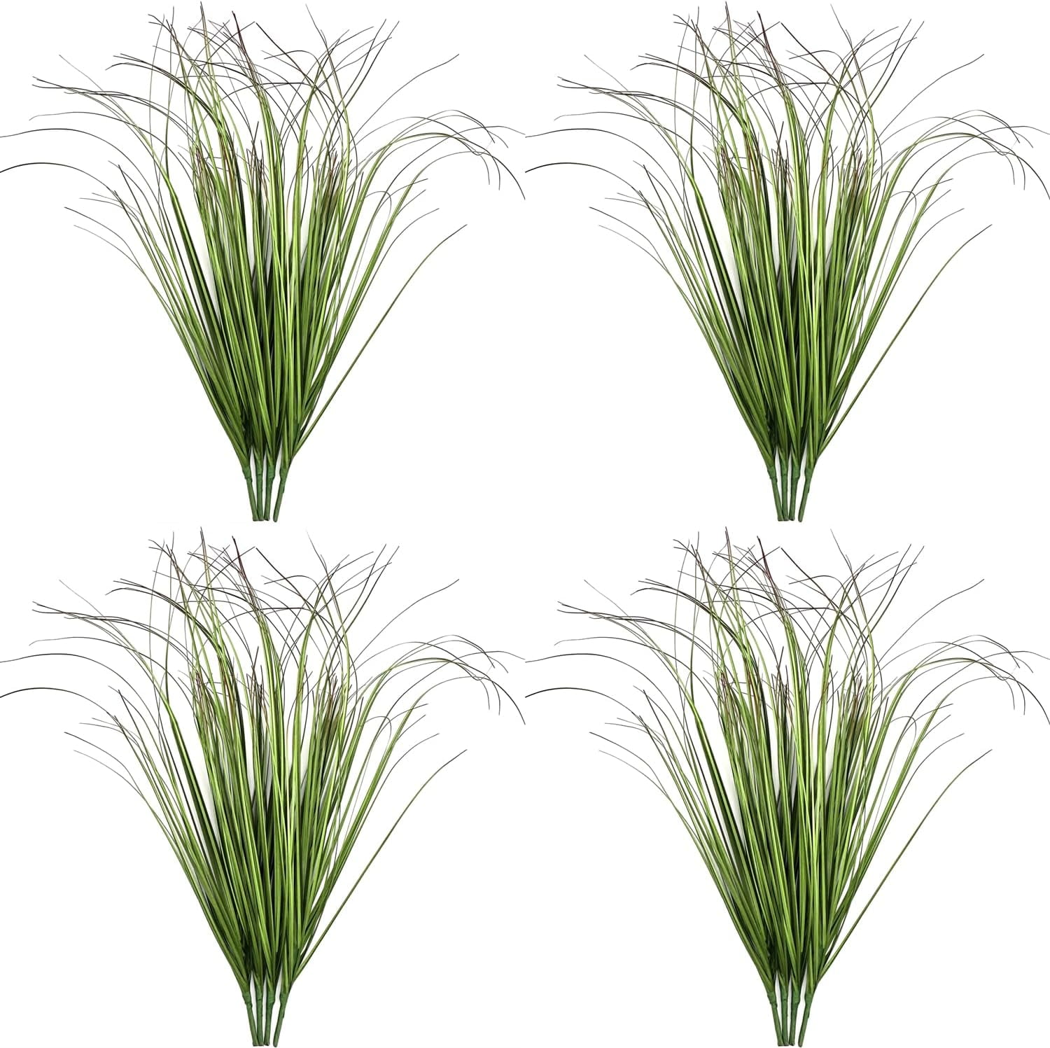 Bybiment Artificial Fake Wheat Tall Shrubs, Faux Greenery Plastic ...