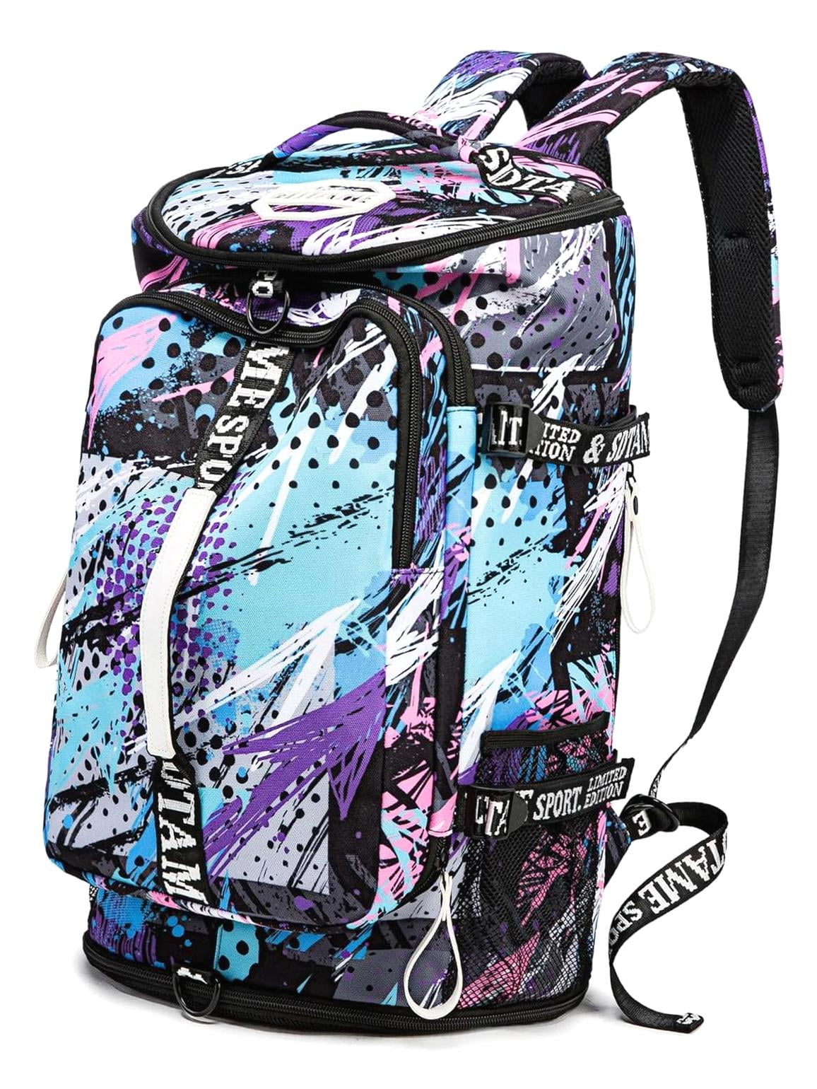 Bybiment Athletic Duffel Backpack with Dedicated Shoe Section ...