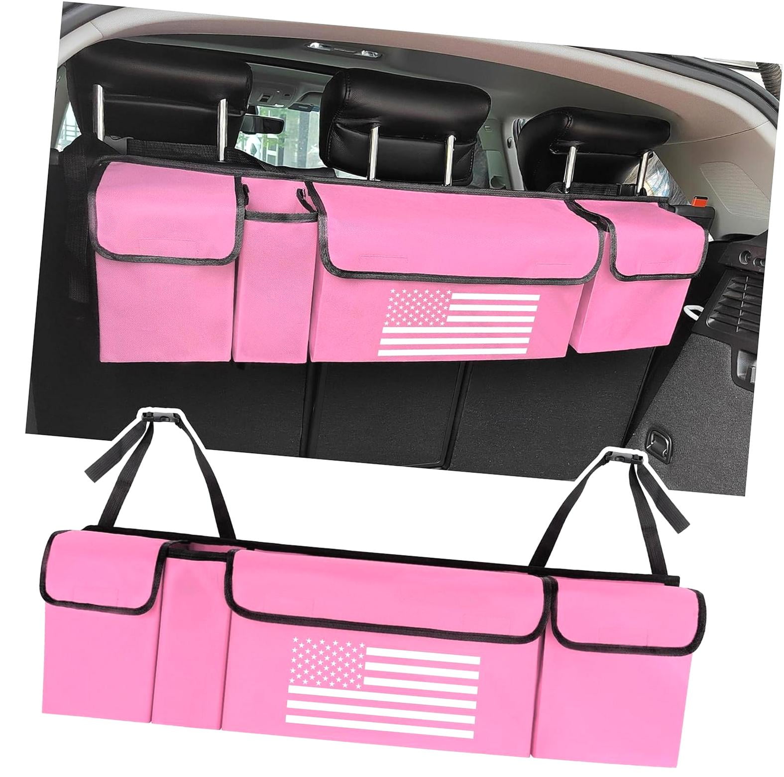 Bybiment Auto Trunk Organizer, Expansive Storage Solution with Flag ...