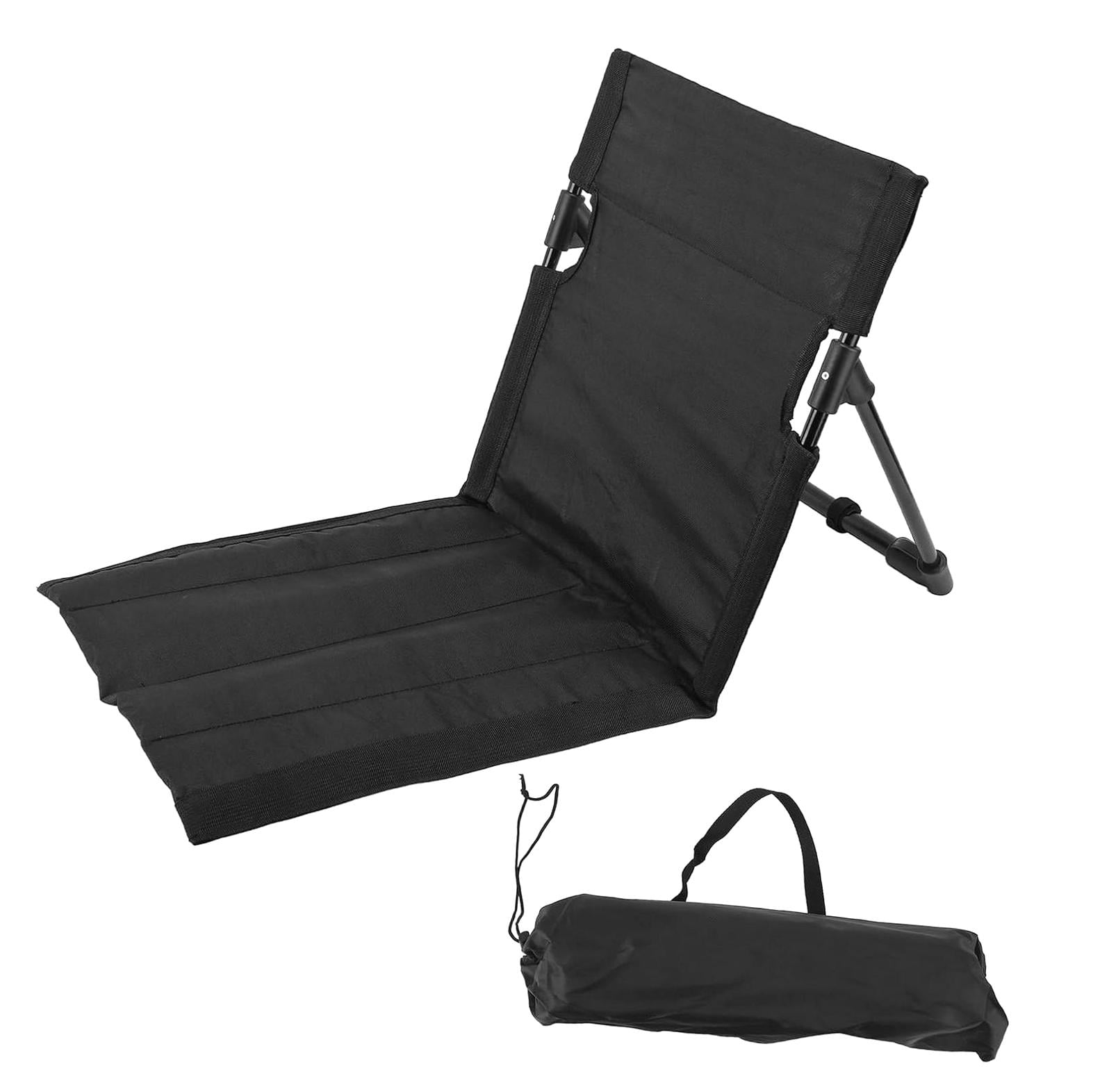 Bybiment Beach Lounge Mat, Portable Reclining Beach Chair, Foldable ...