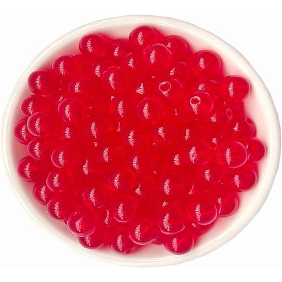 Bybiment Beads 6mm 140pcs Round Smooth Loose Beads for Bracelet ...