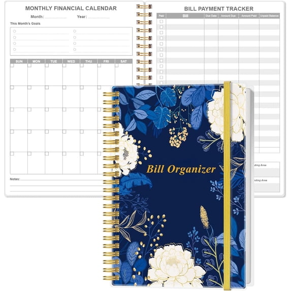 Bybiment Bill Organizer Monthly Bill Payment for Personal Budgeting ...