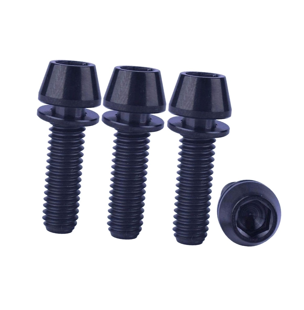 Bybiment Bolts M6x16 18 20mm Hex Tapered for Road Crank Brake Fixed ...