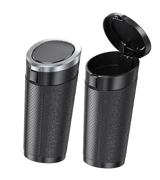Bybiment Car Trash Can with Lid - 2 Pack Mini Automotive Garbage Bin ...