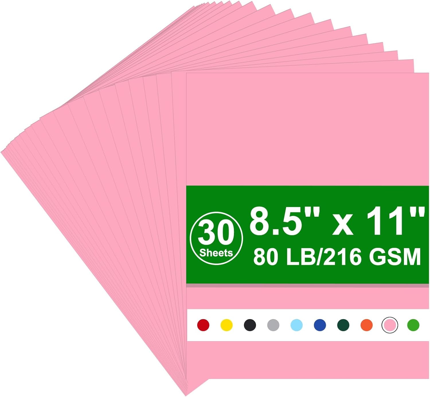 Bybiment Cardstock 8.5 11, 216gsm Cover Cardstock Paper,80Lb Card Stock ...