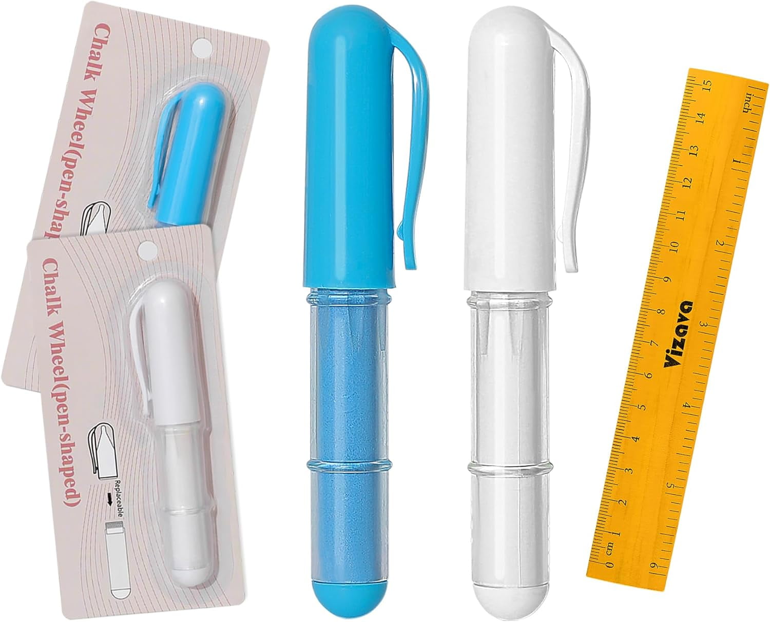 Bybiment Chalk Markers for Sewing, Quilting, Crafting | Erasable Tailor ...