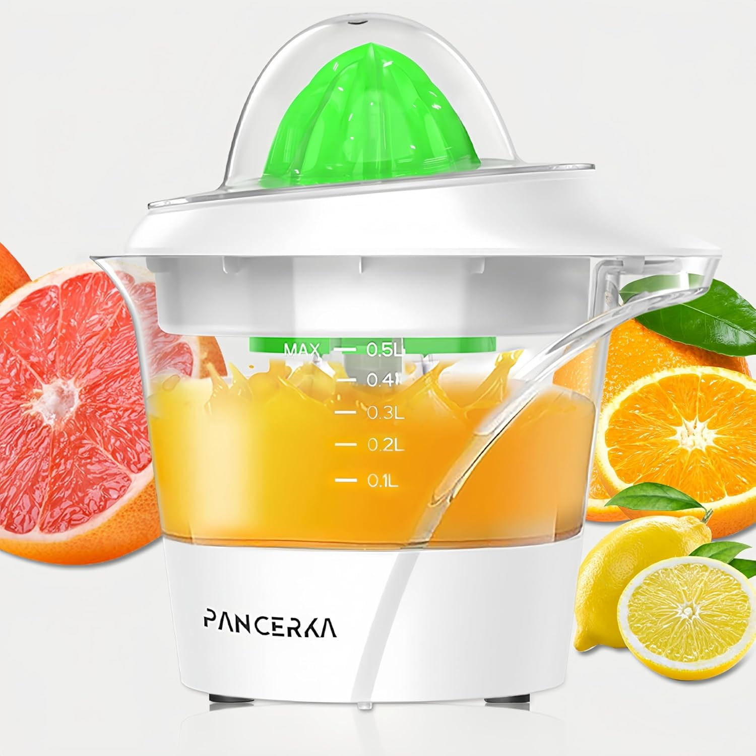 Bybiment Citrus Juicer Machines With 2 Cones, Electric Orange Juicer ...