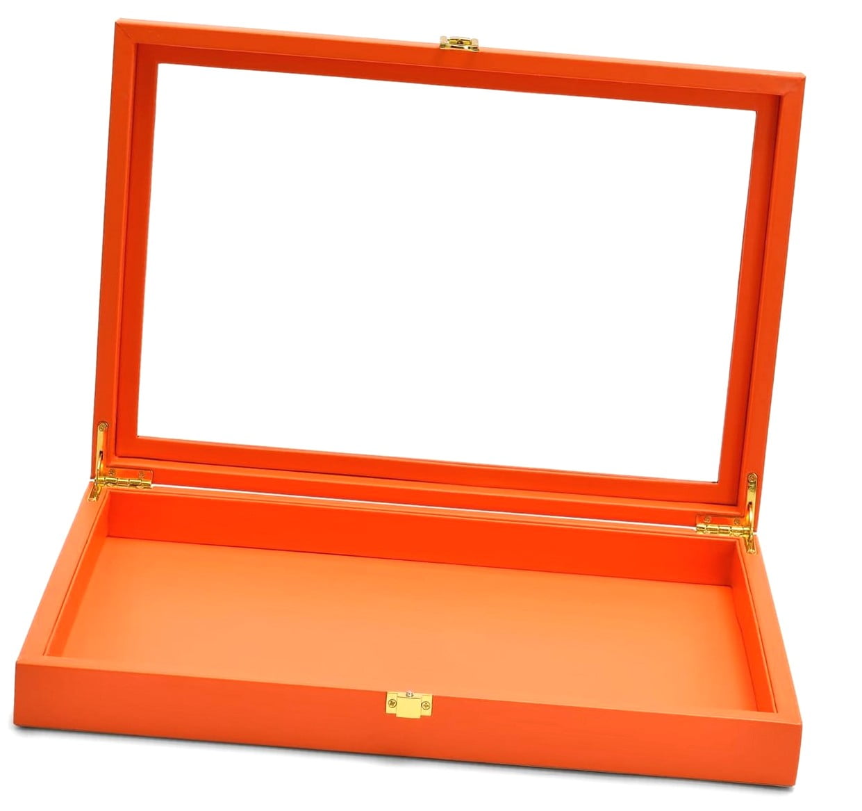 Bybiment Clear Lid Flat Jewelry Tray Stackable Display Storage Box ...