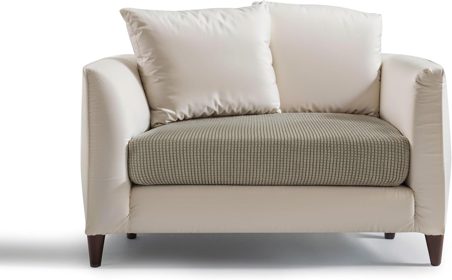 Bybiment Couch Slipcover 2 Seater Loveseat Stretch Sofa Cover Furniture ...