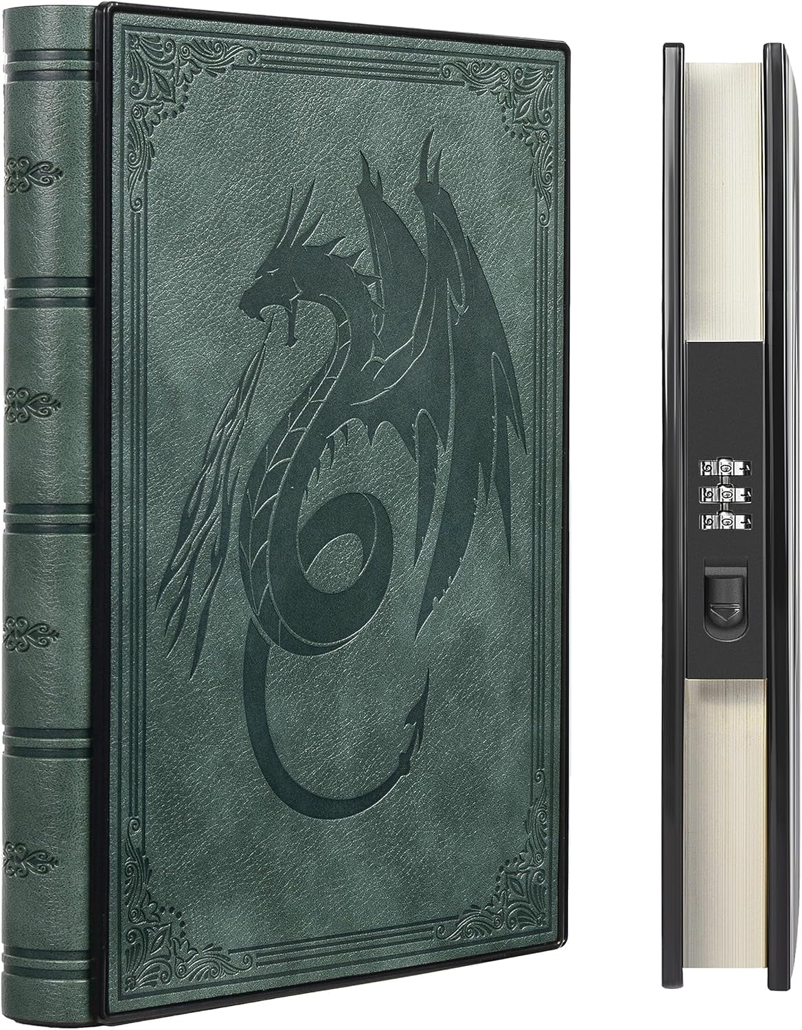 Bybiment Diary with Lock, A5 Journal with Built-in Lock, 180° Lay Flat ...