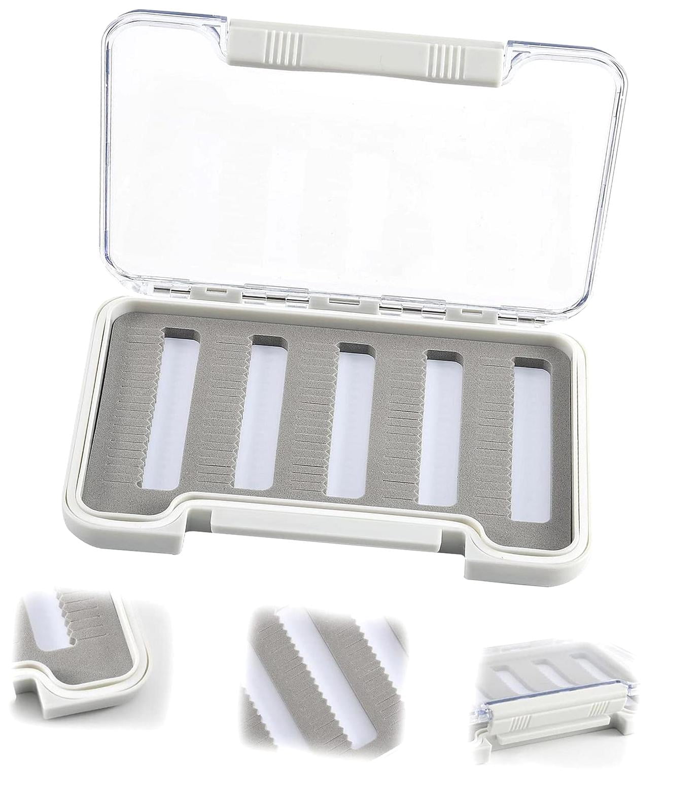 Bybiment Fly Fishing Box Single Sided Tackle Flies Storage(Sponge Insert-5.51 * 3.82 * 0.67in ...
