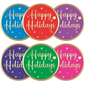 Happy Holiday Stickers