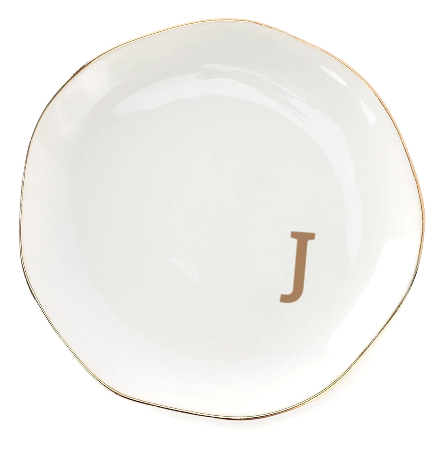 Bybiment Initials Dish Jewelry Tray with J-Monogrammed Wedding ...