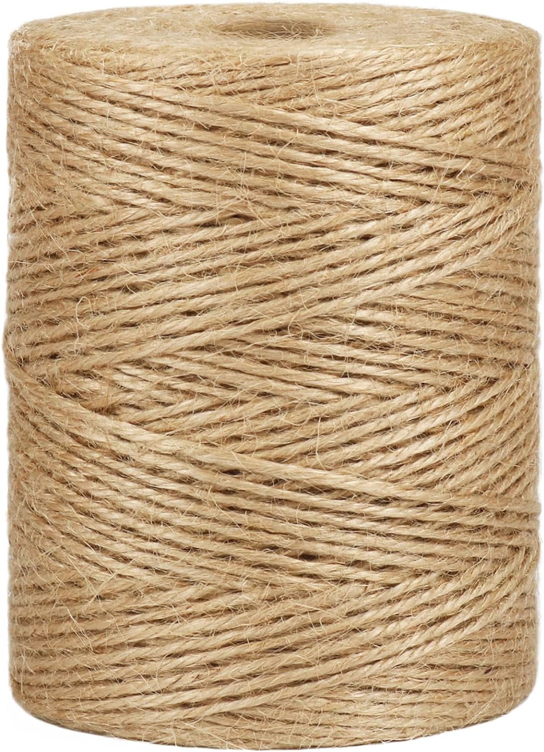 Bybiment Jute , 656 Feet 2mm Thick Brown String for , Crafts, Packaging ...
