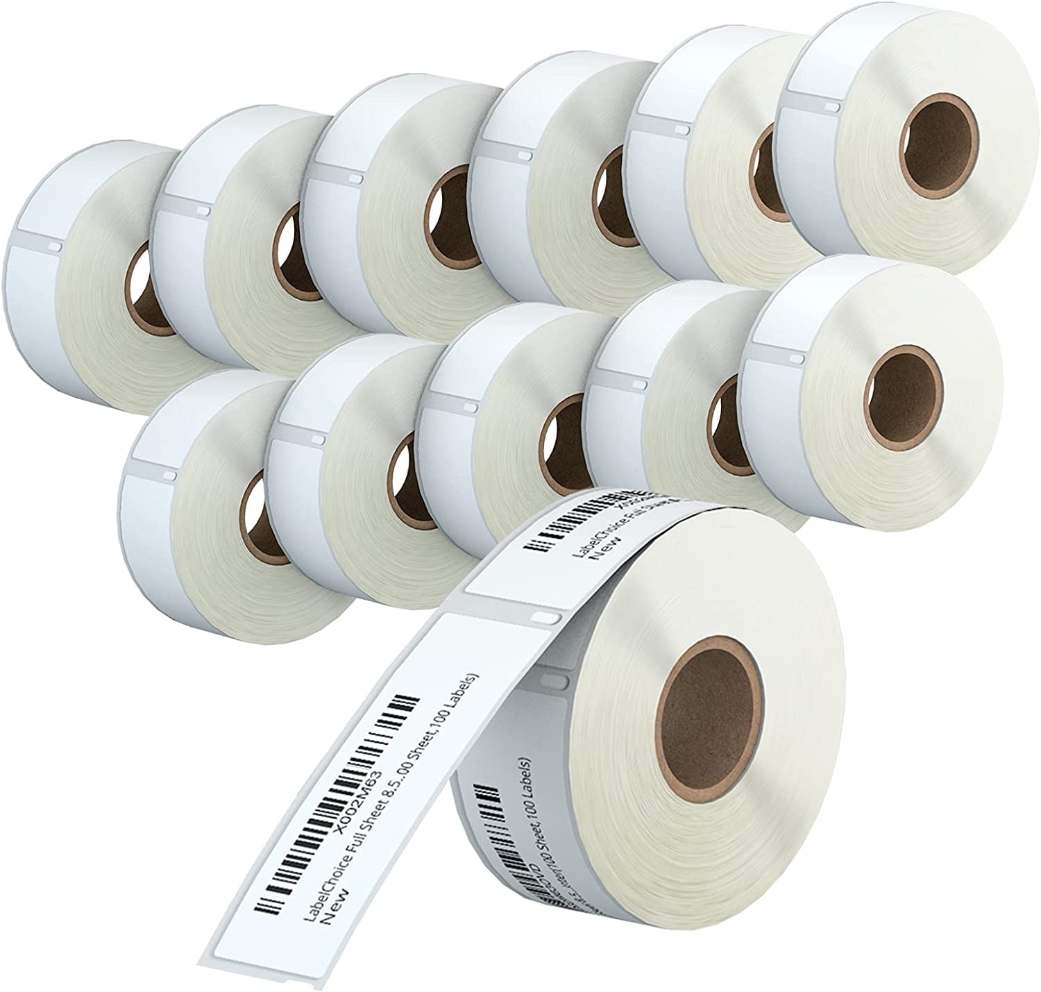 Bybiment Labels for 30252 1-1/8"-1/2 Labels for Labelwriter 450, 450 ...