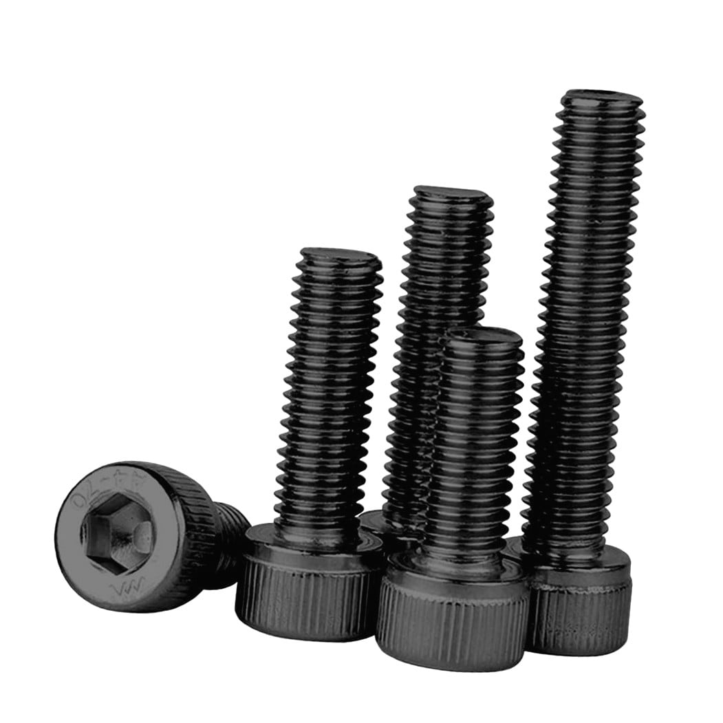 Bybiment M6 25mm Cap Screws, M6-1.0x25mm Screw and , 40pcs Metric Alloy ...