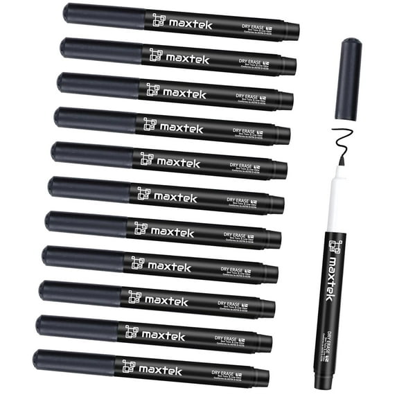 Bybiment Markers Fine Tip, 0.7mm, Low Odor, Extra Fine Point Markers ...