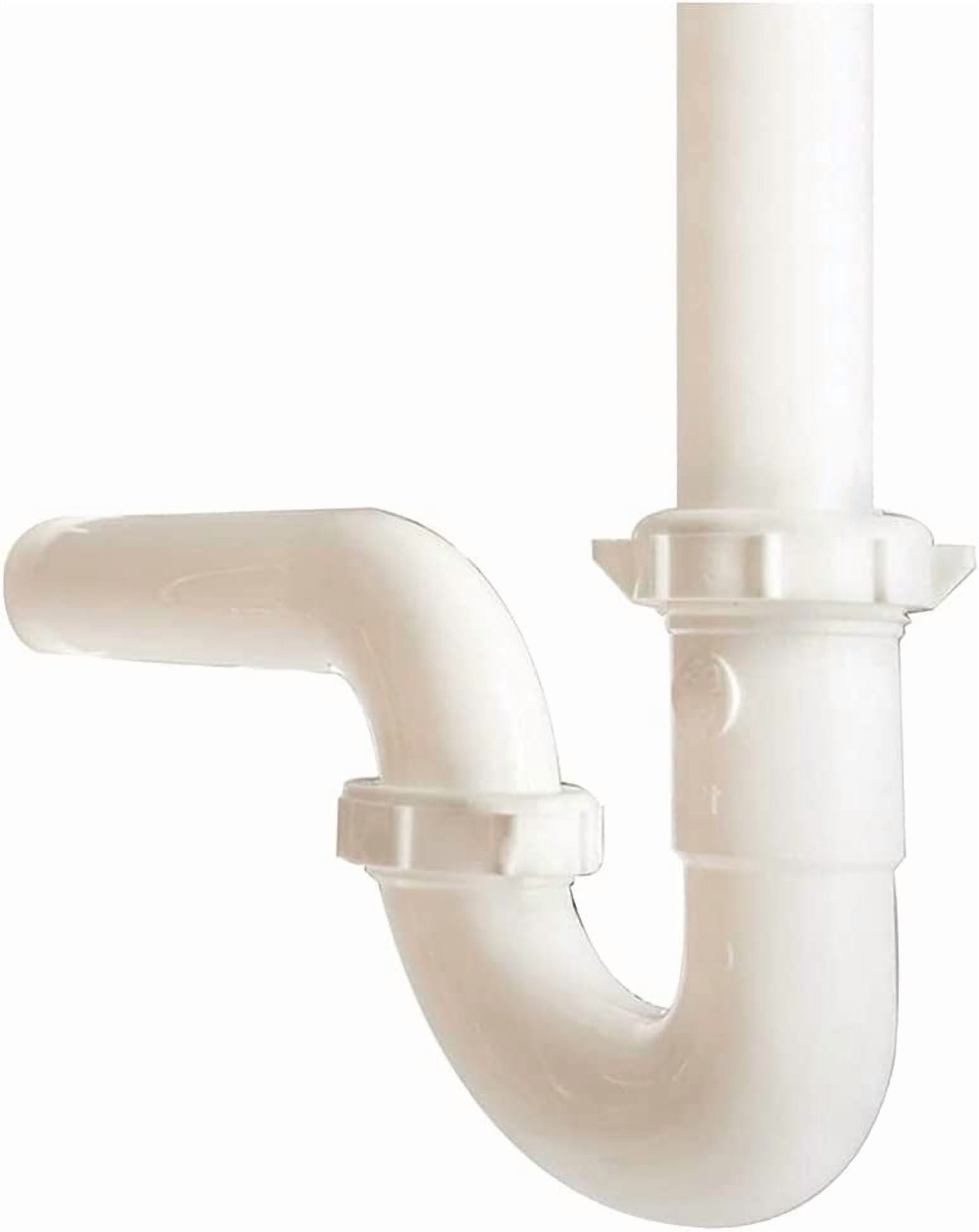 Bybiment Plastic Pipe Kit for Bathroom or Kitchen Sink, 1-1/2 Inch Sink ...