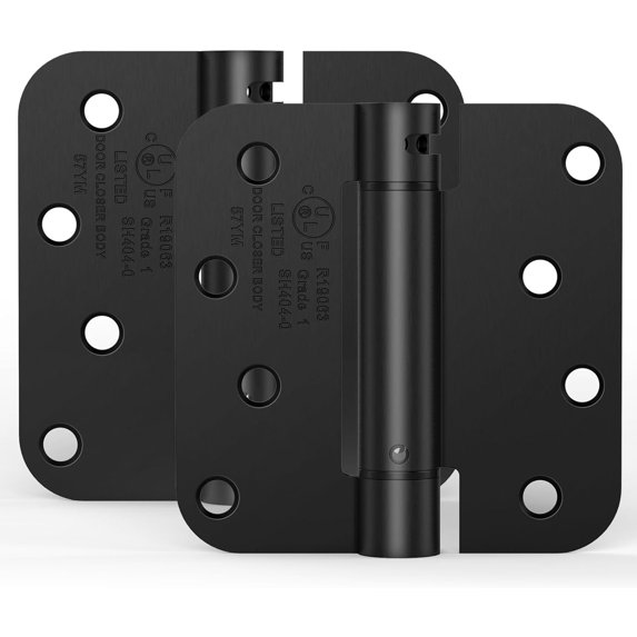 Bybiment Self- Door Hinges, Automatic Hinge Tension, 4 by 4 Inch, 5/8 ...