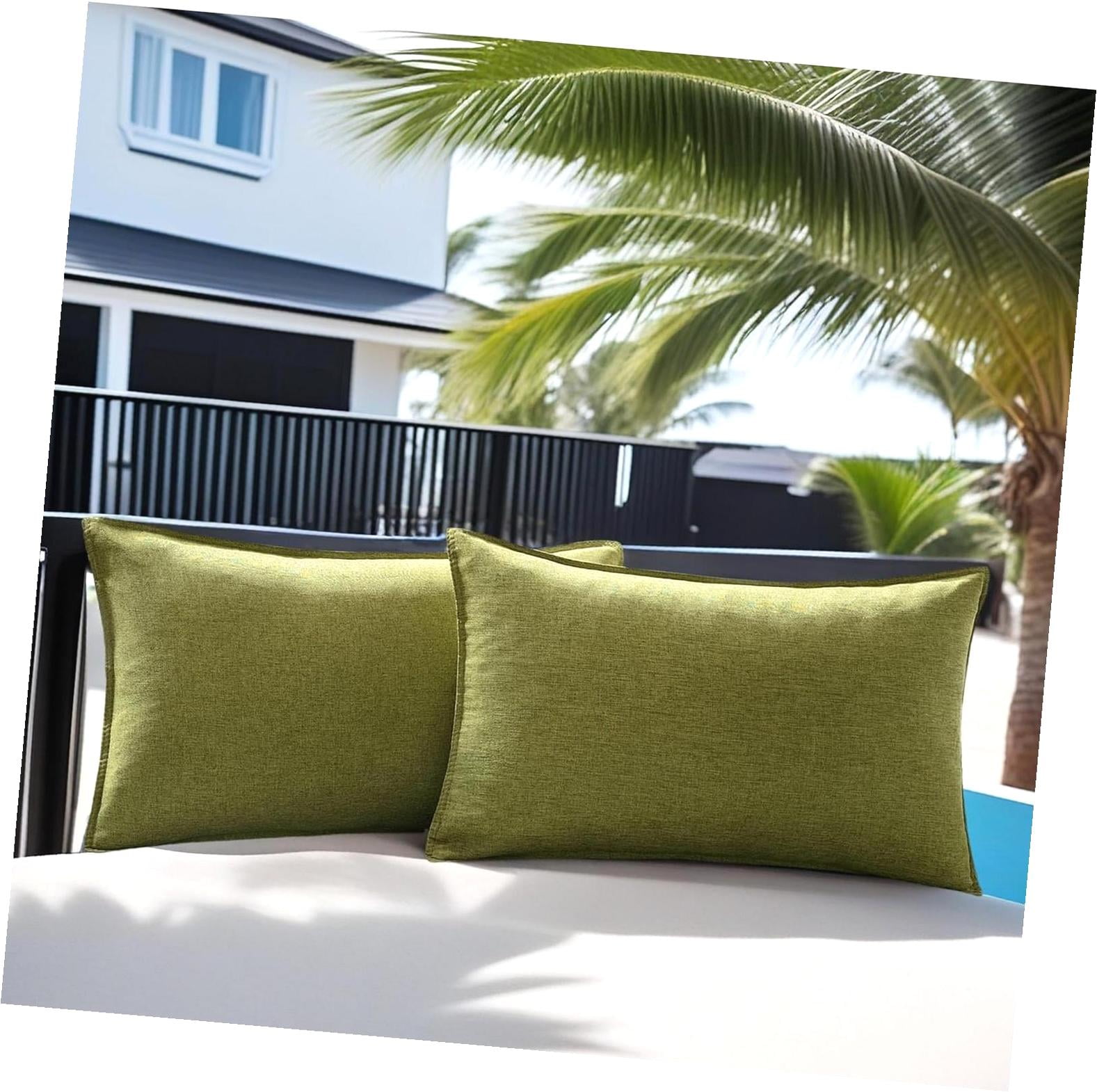 Bybiment Set of 2 Decorative Covers, Sofa Covers for Garden Spring ...