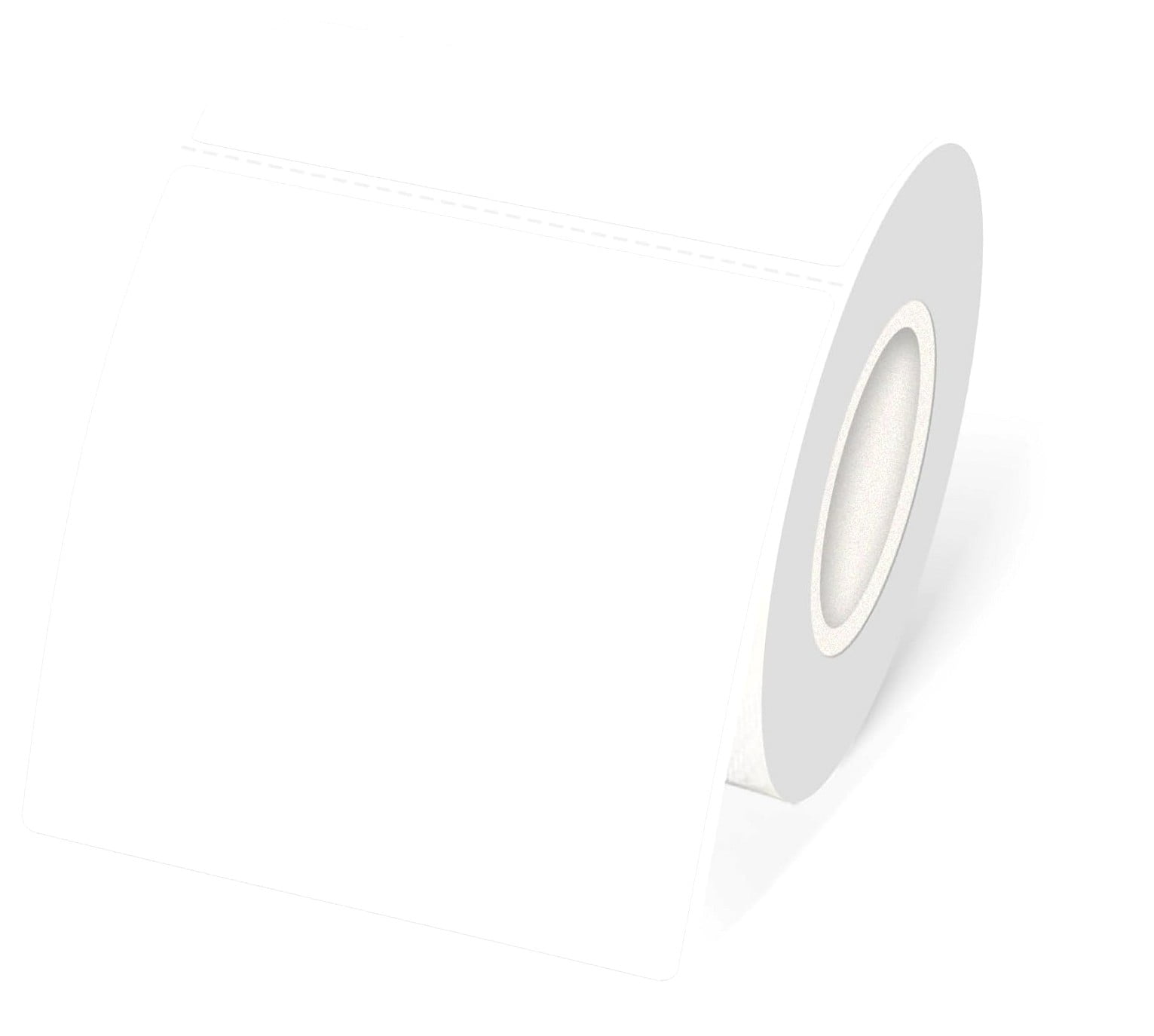 Bybiment Square Thermal Labels Printer Stickers- 3" by 3", White Self ...
