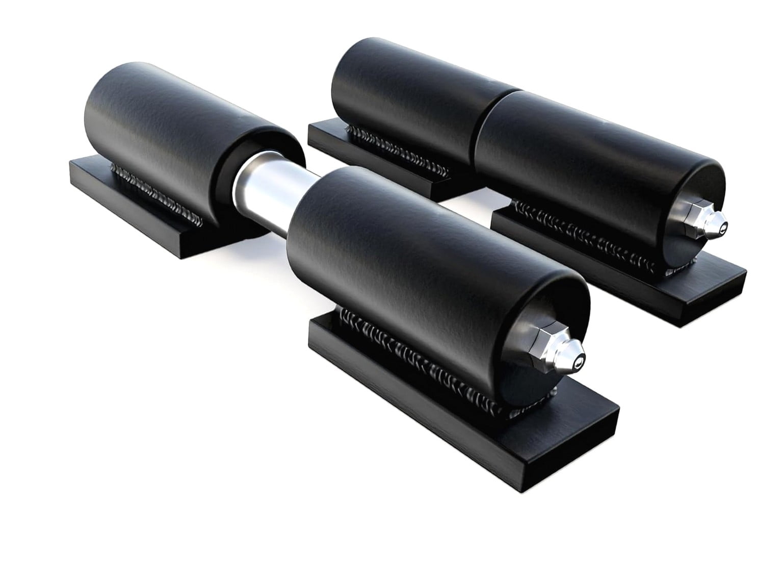 Bybiment Steel Gate Hinges - 5" Retractable Driveway Gate Hinges Barrel ...