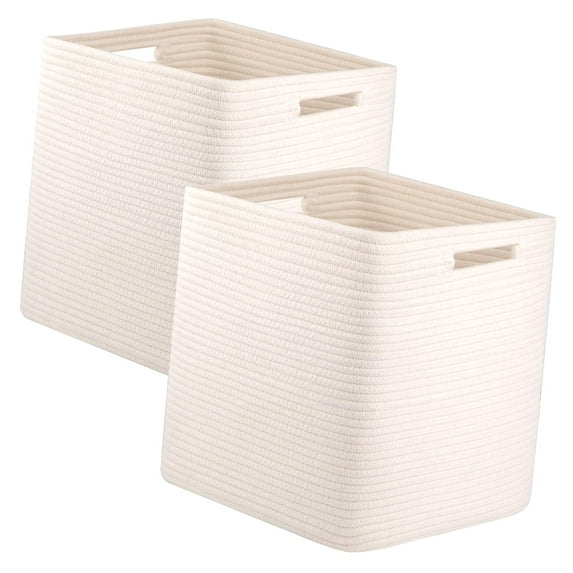 Bybiment Storage Cubes, 13 Inch Cube Storage Organizer, Collapsible Storage Bins, Baskets for ...