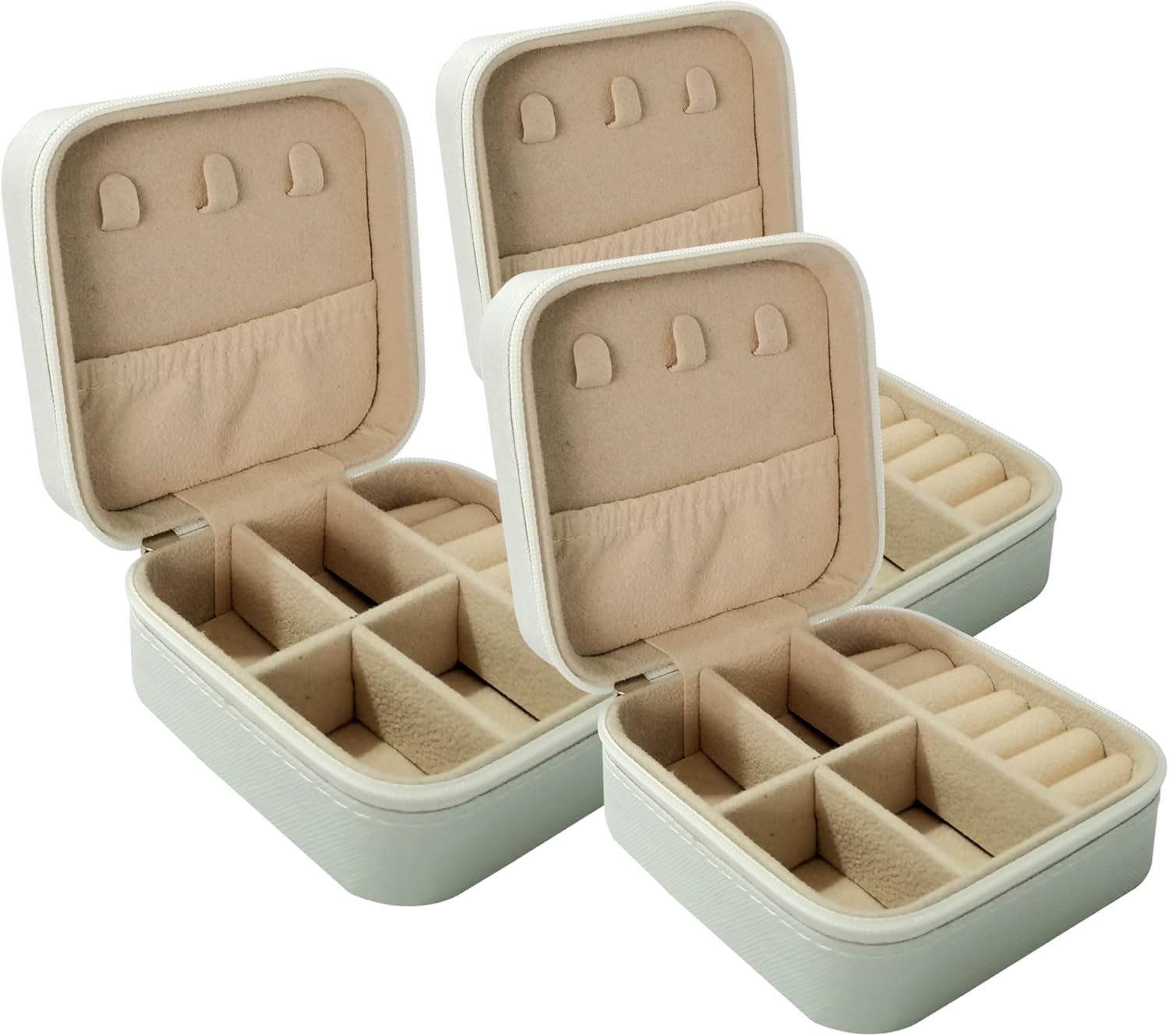 Bybiment Travel Jewelry Case Jewelry Organizer Boxes Small Jewellery ...