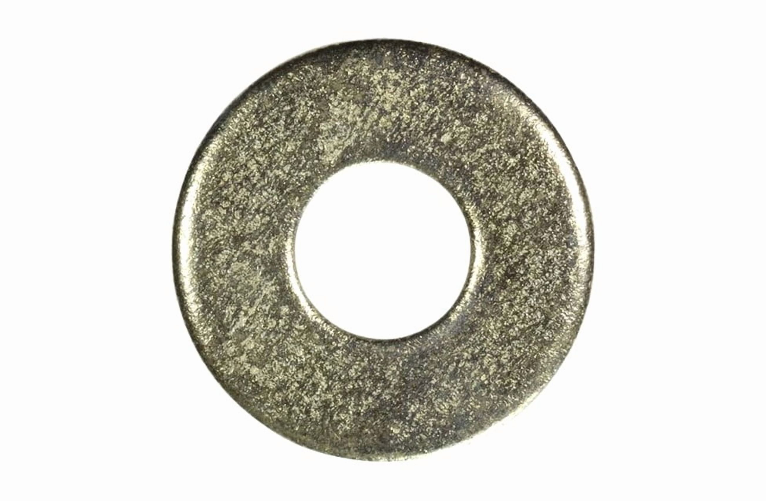 Bybiment -Turn - 1/2" Flat Washer (1-3/8" OD) Steel, Zinc Plated USS ...