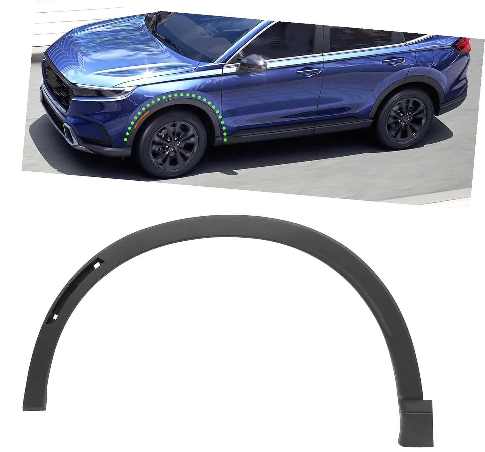 Bybiment Wheel Molding Trim Designed for CR-V 2023-2024, for 74157-3A0 ...