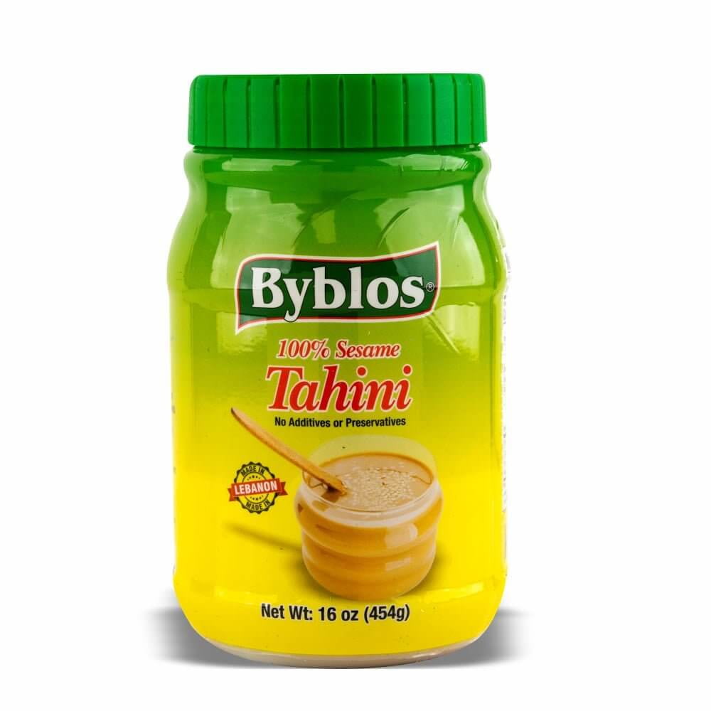 Byblos 100% Sesame Tahini 1lb (16 Oz) No Additives or Perservatives - Walmart.com