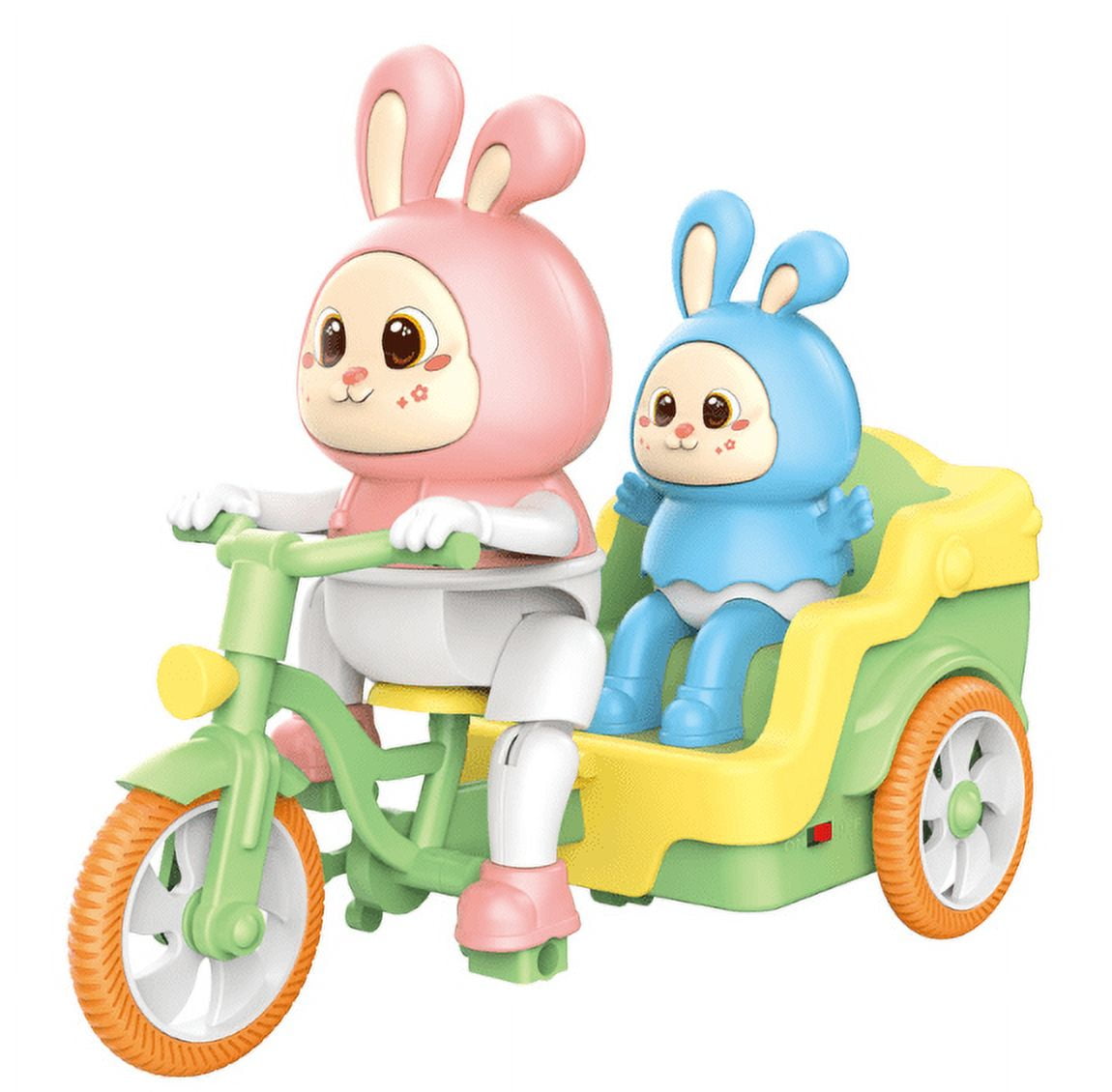 Byclexb Clearance!Toys For Ages 2-4,Rabbit Toys Eletric Bunny Tricycle ...