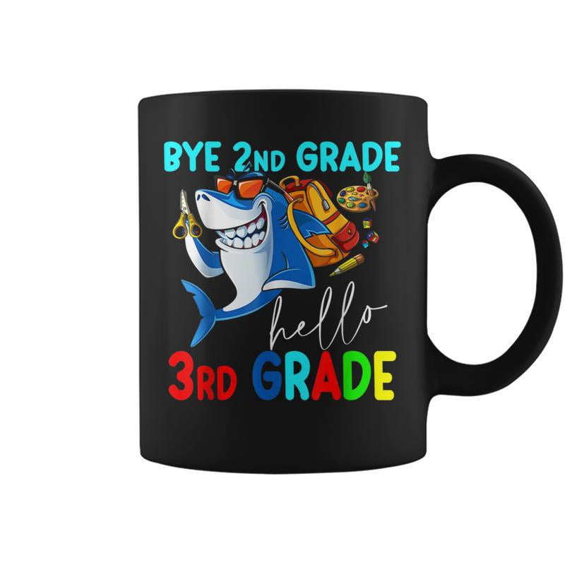Bye 2Nd Grade Hello 3Rd Grade Back To School Kids Coffee Mugs - Walmart.com