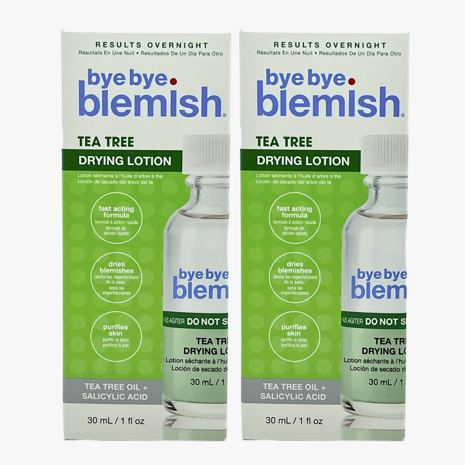 Bye Bye Blemish Tea Tree Drying Lotion 1 Oz (Pack of 2) - Walmart.com